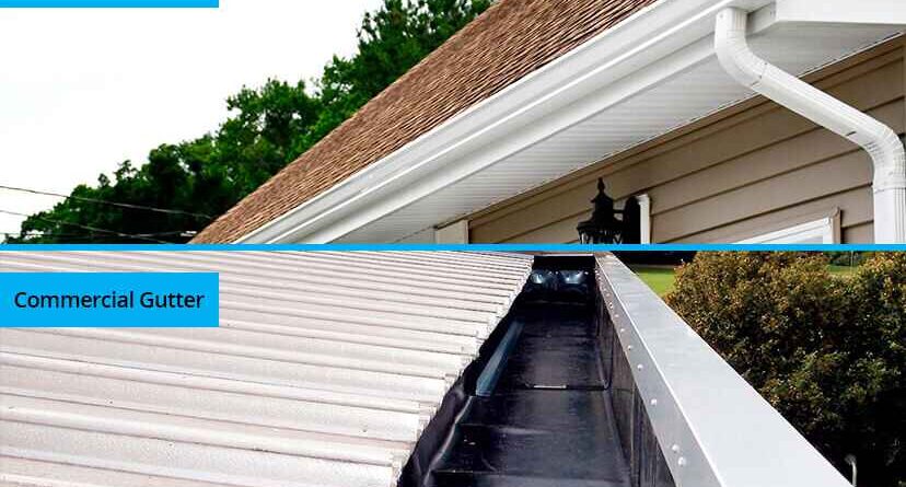 Are Commercial Gutters Different From Residential Gutters | ProCraft ...