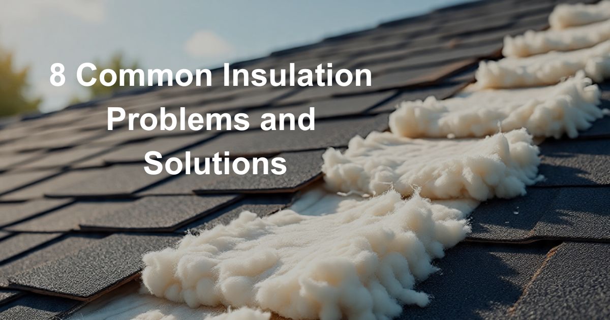 8 Common Insulation Problems And Solutions